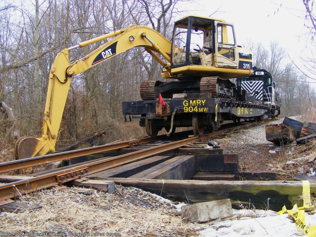 Bridge repair underway